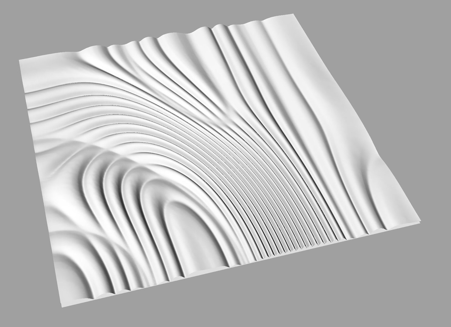 Cnc Relief 3d Model