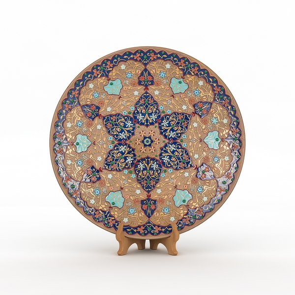 Traditional hand plate model - TurboSquid 1587286