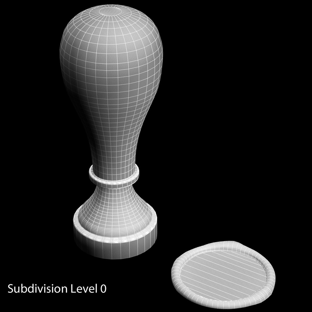 3d seal stamp model