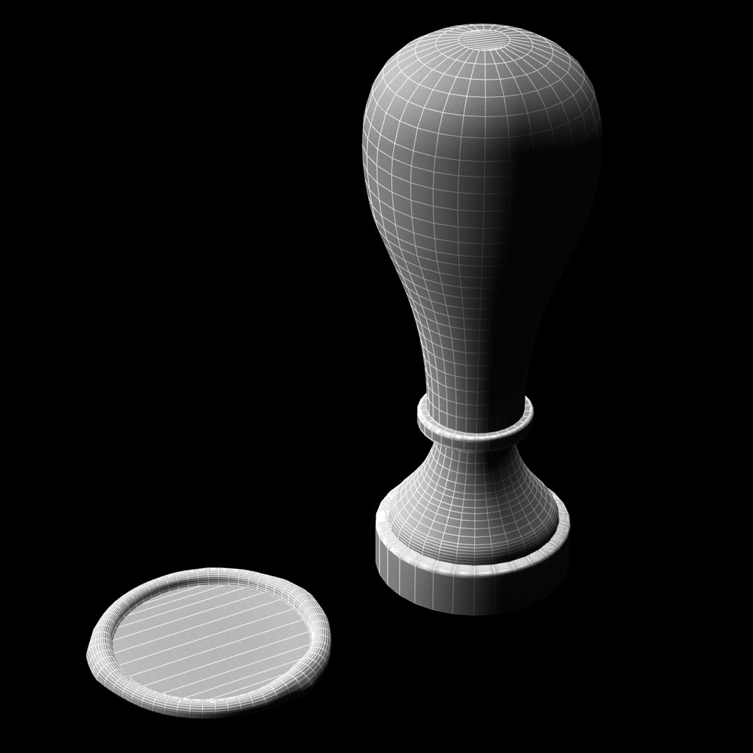3d seal stamp model