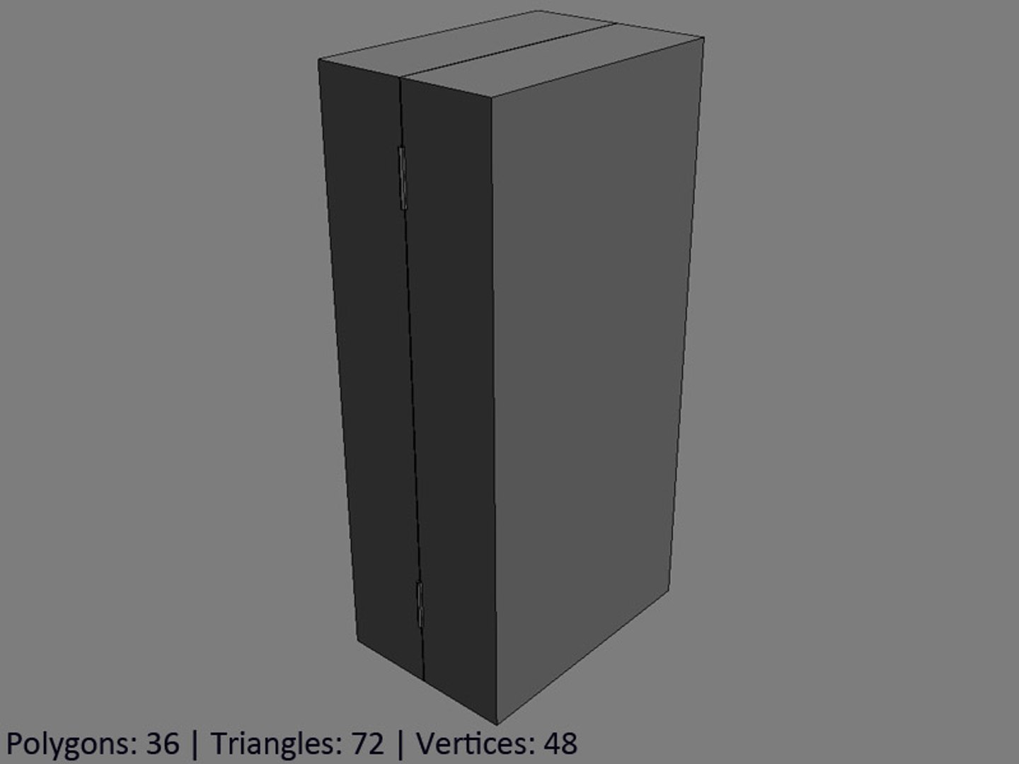 3d Model Whiskey Box