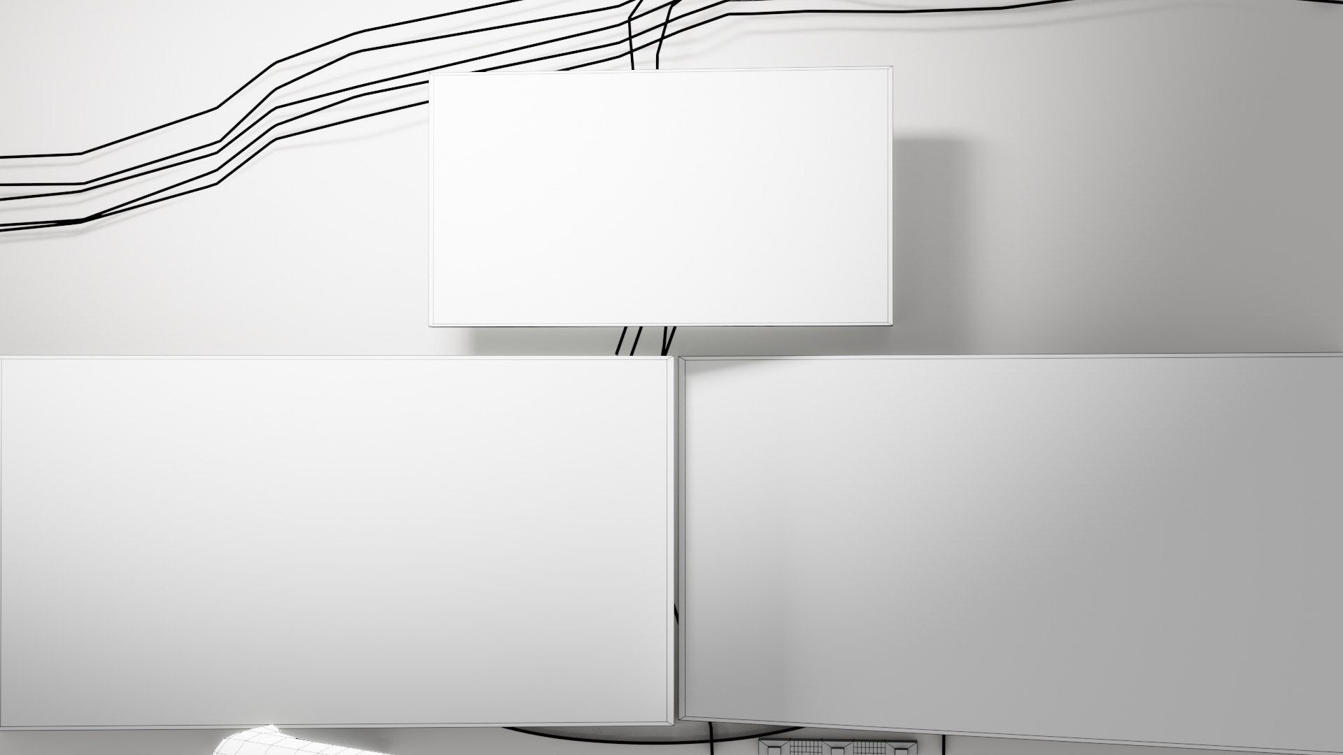 Hacker Workspace - Low poly - Game Ready 3D model - TurboSquid 1760640