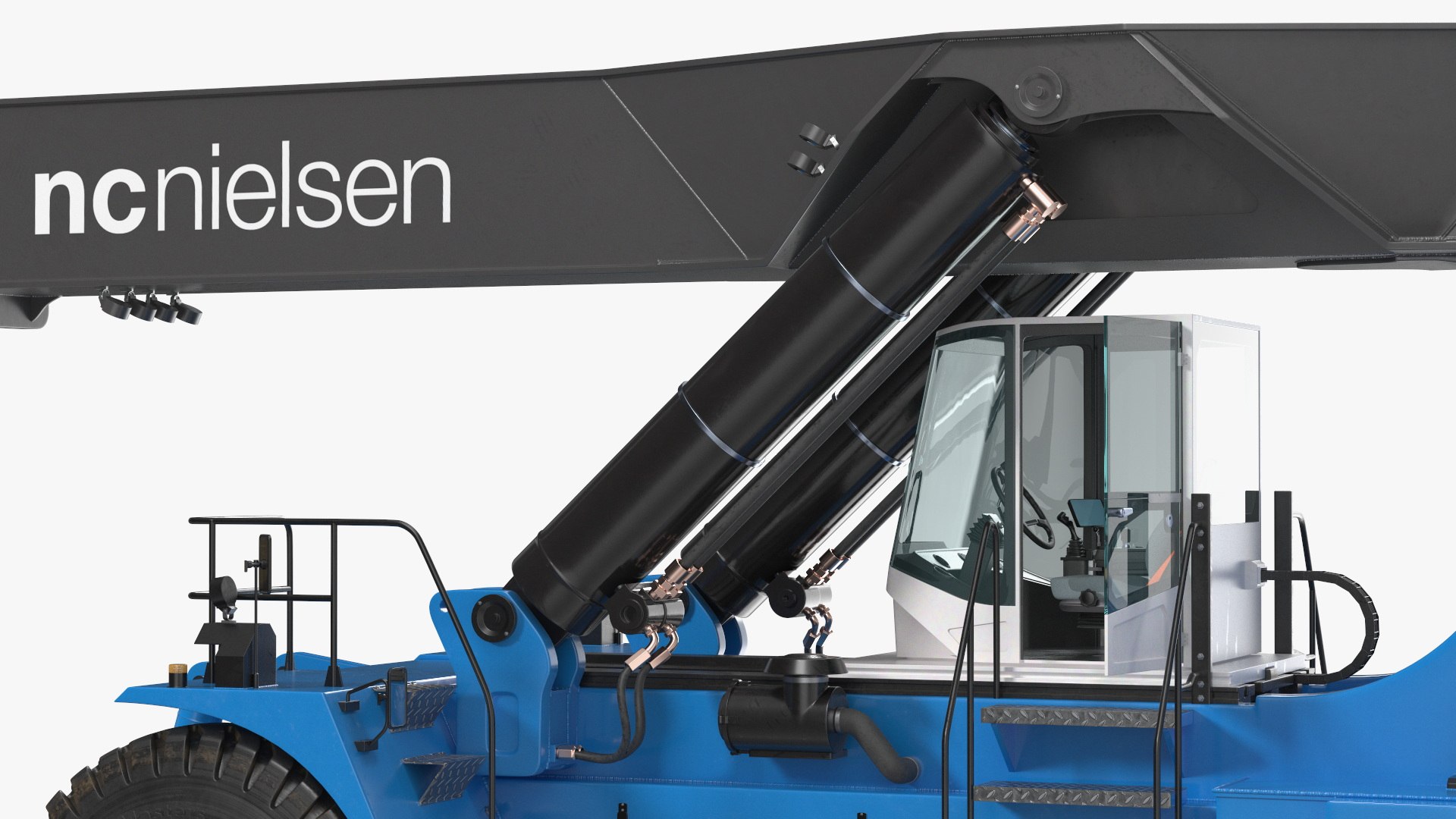 Reach Stacker Container Handler NC Nielsen Rigged 3D - TurboSquid 2295575