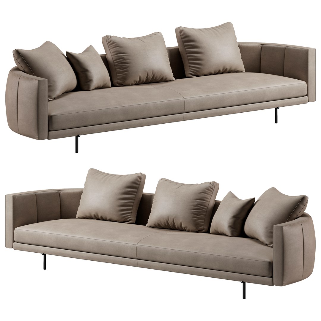 Minotti Torii By Minotti 3D Model - TurboSquid 1947533