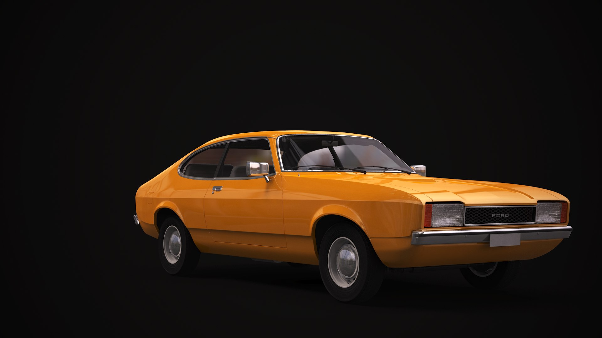 3D 1975 Capri Ii - TurboSquid 1566981