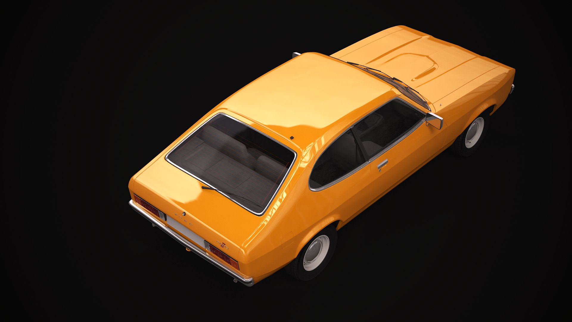 3D 1975 Capri Ii - TurboSquid 1566981