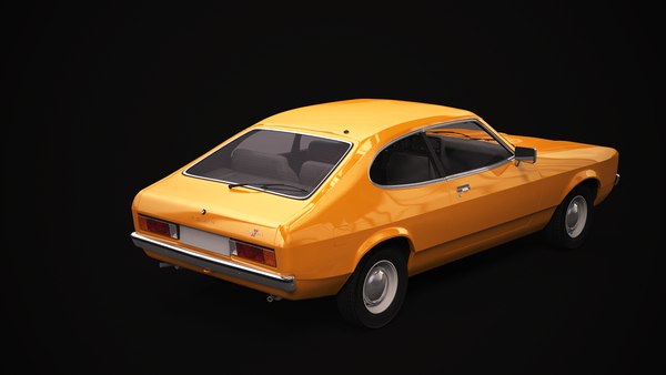 3D 1975 capri ii - TurboSquid 1566981