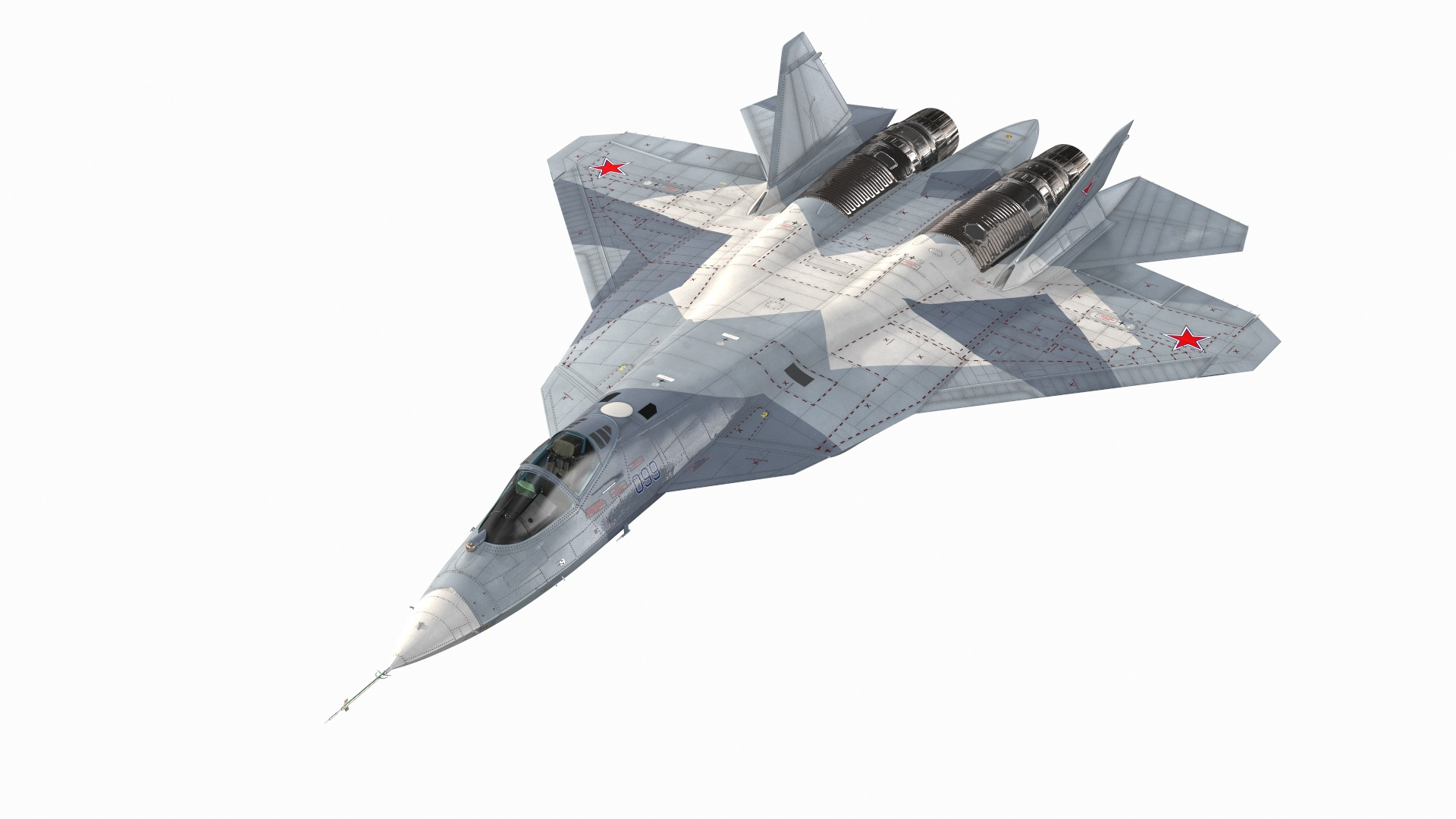 3D Sukhoi Su 57 Flight - TurboSquid 1640787
