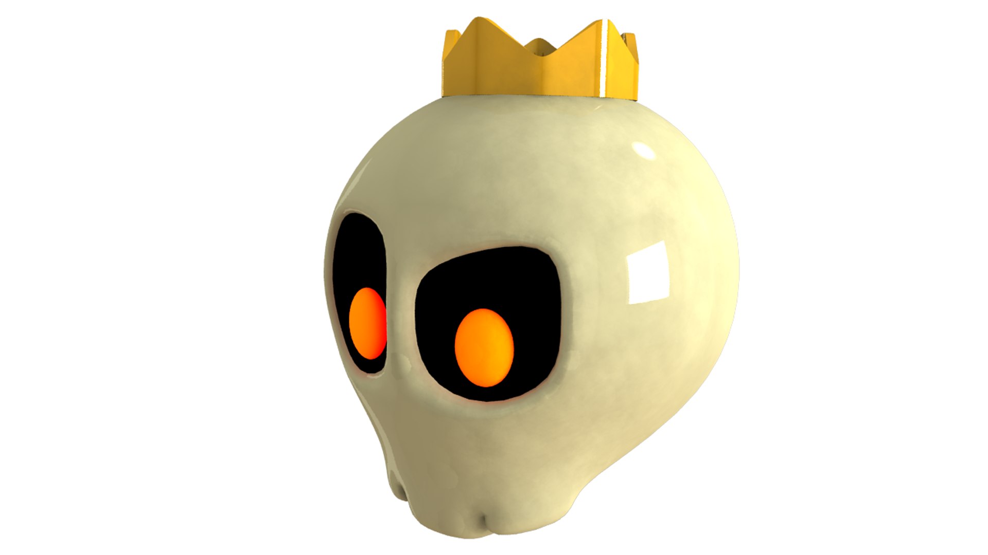 3d Skull Toon