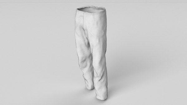 3D model pants trousers clothing - TurboSquid 1680395