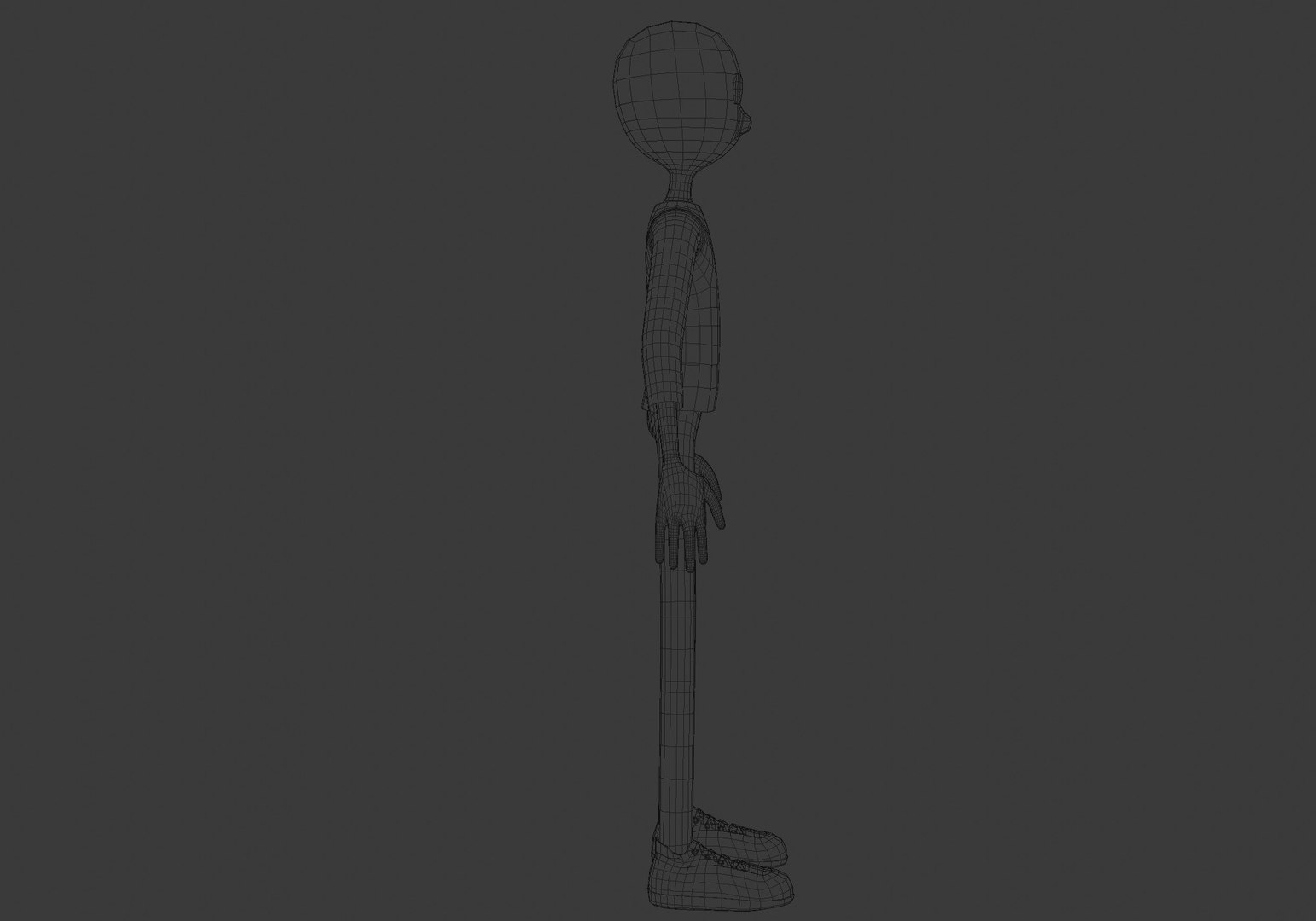 Basic Cartoon Boy 3D - TurboSquid 1913589