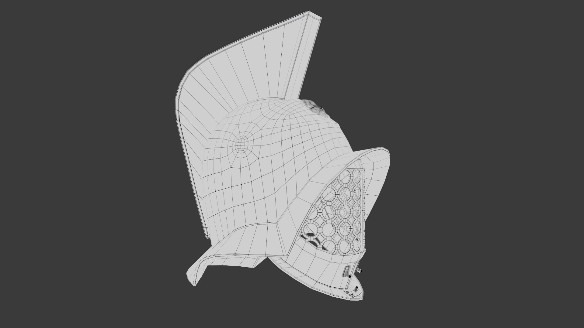 3D Model Murmillo Gladiator Helmet - TurboSquid 2071990