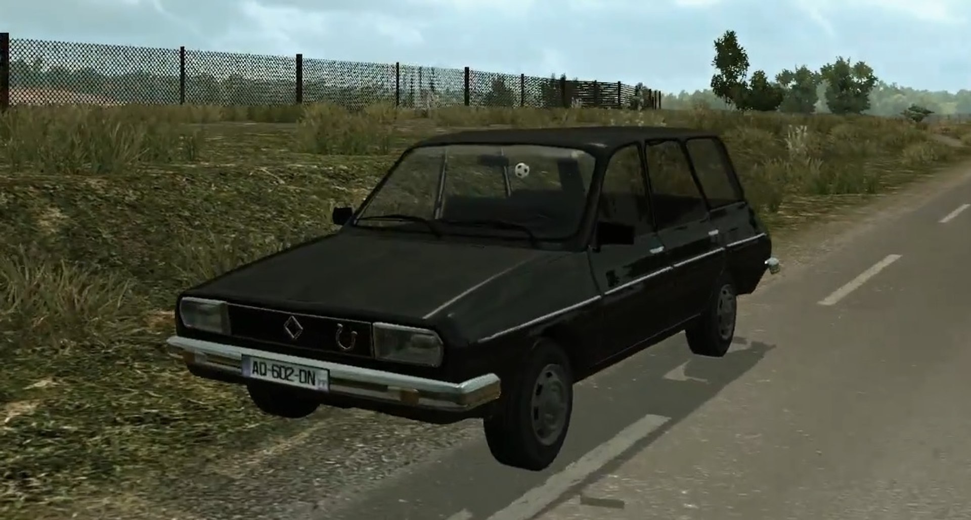 3D Retro Renault 12 Car Games Model - TurboSquid 1606672