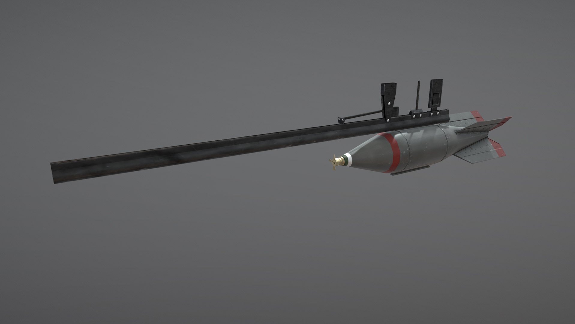 Jp Rocket Type3 Mk28 3D Model - TurboSquid 1523235