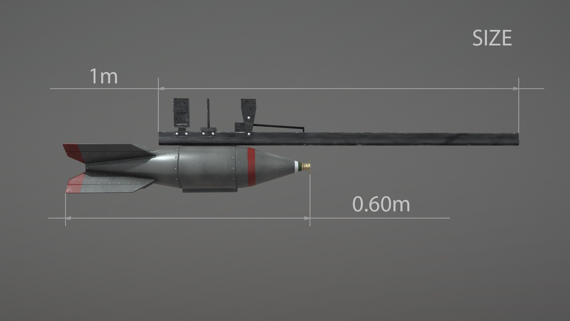 Jp Rocket Type3 Mk28 3D Model - TurboSquid 1523235