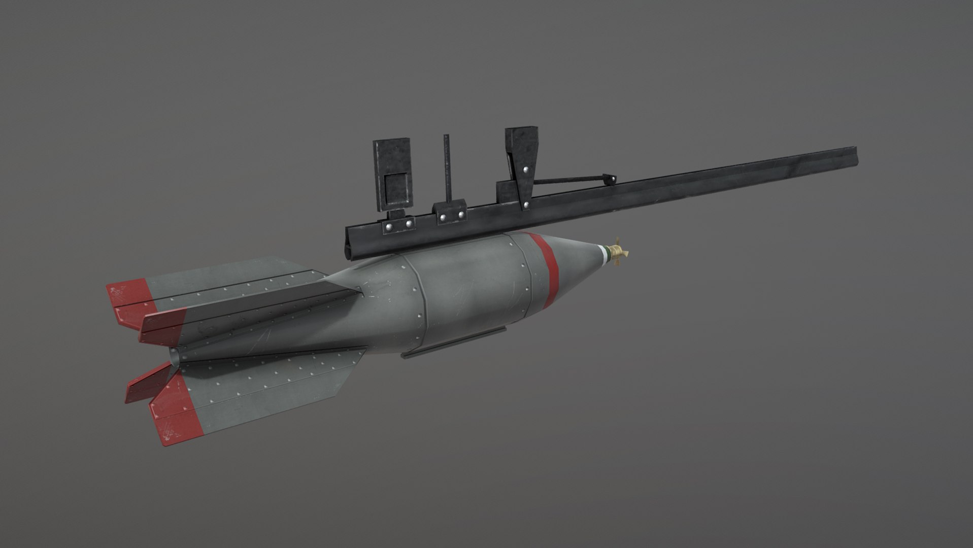Jp Rocket Type3 Mk28 3D Model - TurboSquid 1523235