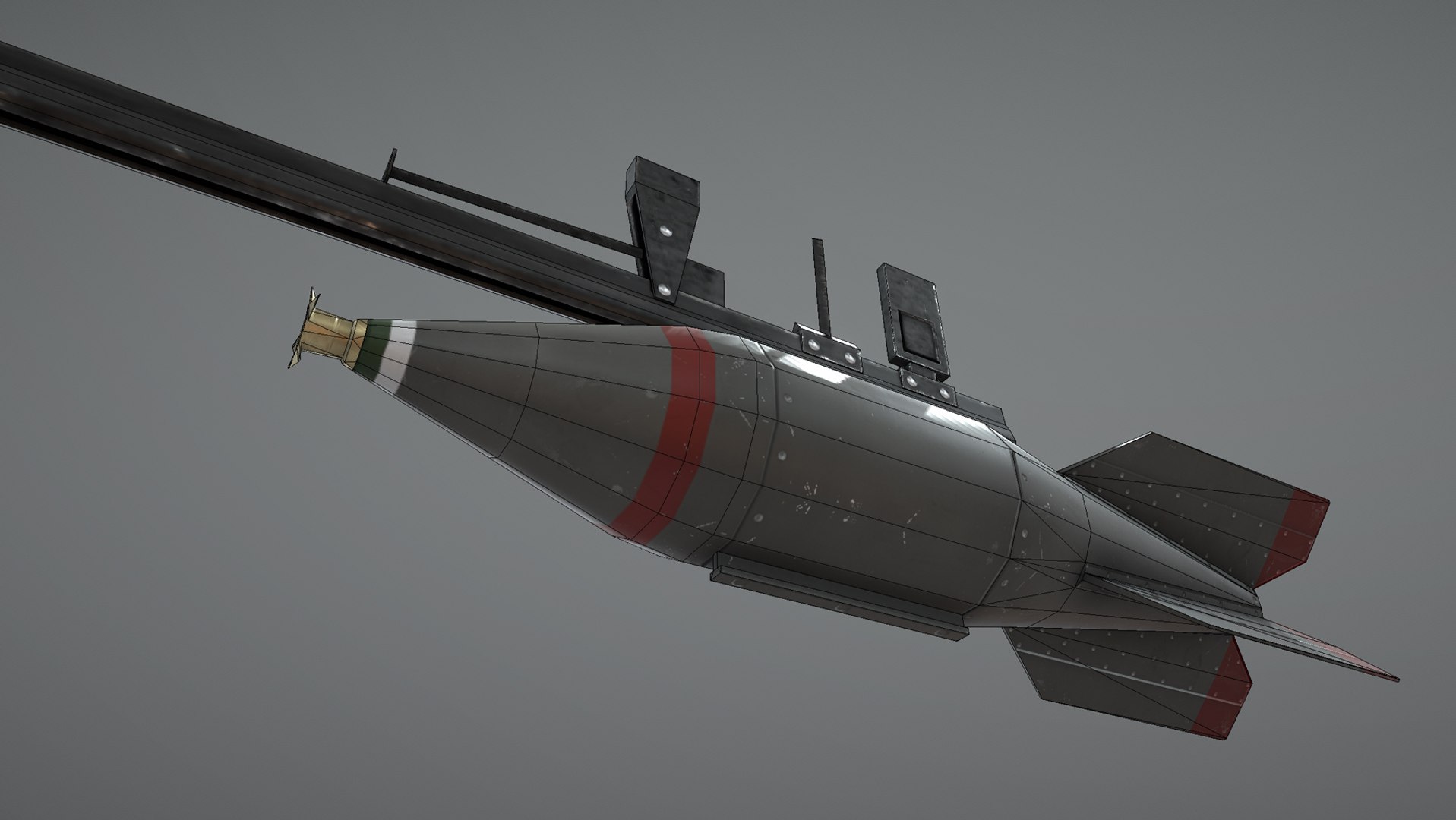 Jp Rocket Type3 Mk28 3D Model - TurboSquid 1523235