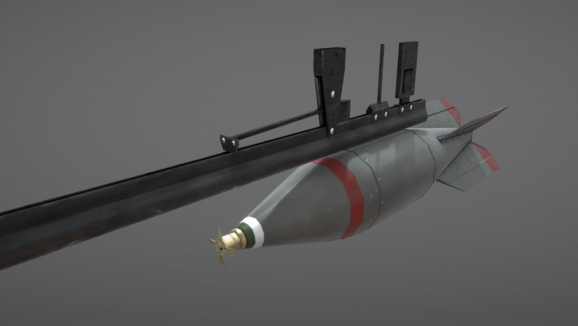 Jp Rocket Type3 Mk28 3D Model - TurboSquid 1523235
