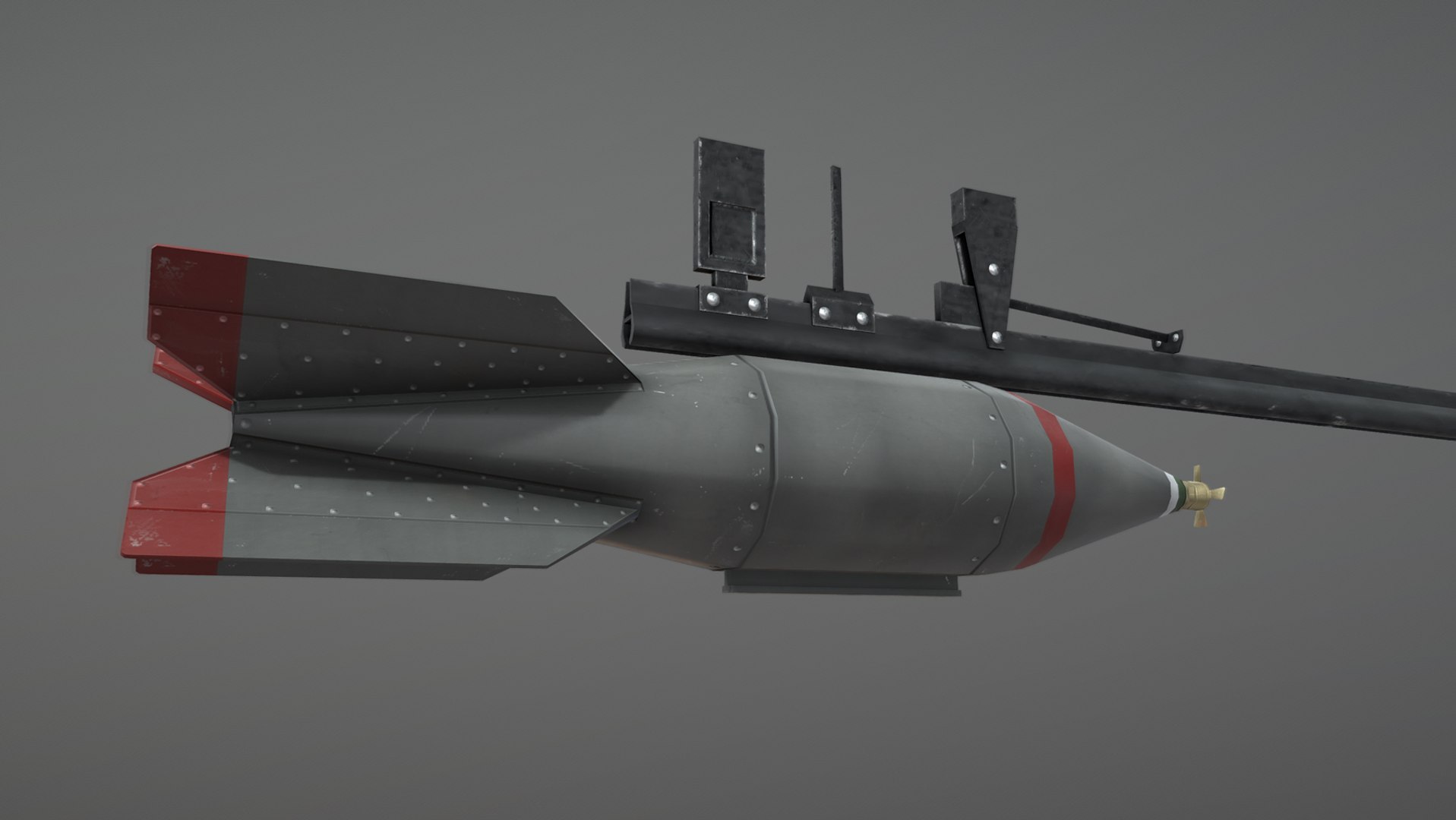 Jp Rocket Type3 Mk28 3D Model - TurboSquid 1523235