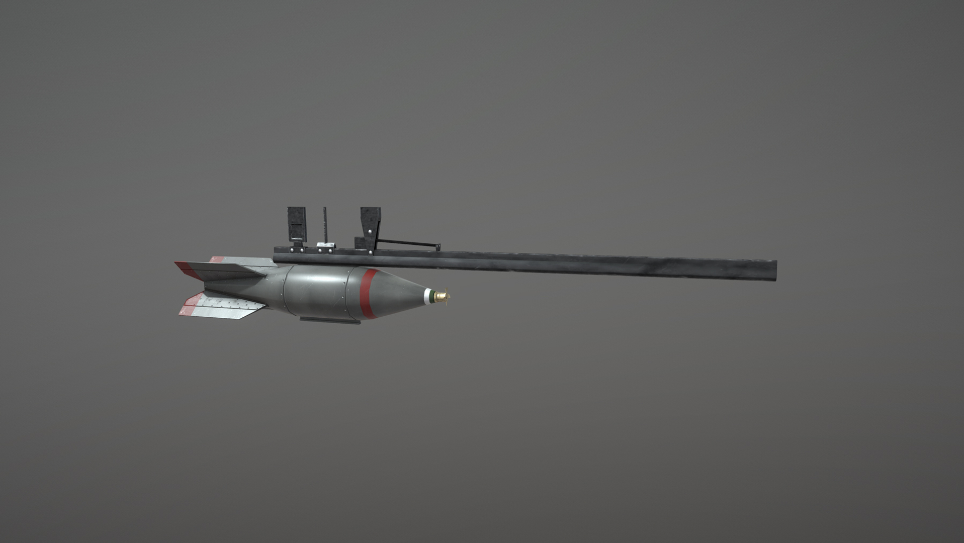 Jp rocket type3 mk28 3D model - TurboSquid 1523235