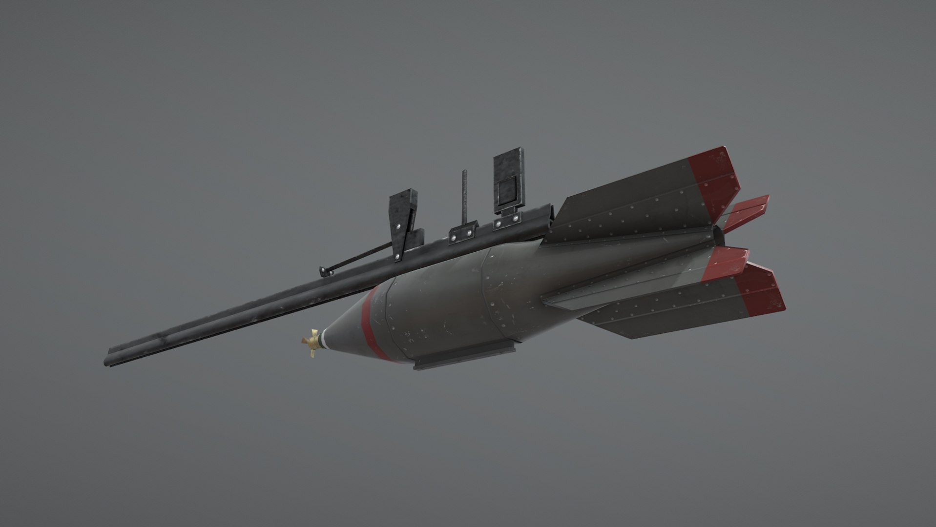 Jp Rocket Type3 Mk28 3D Model - TurboSquid 1523235