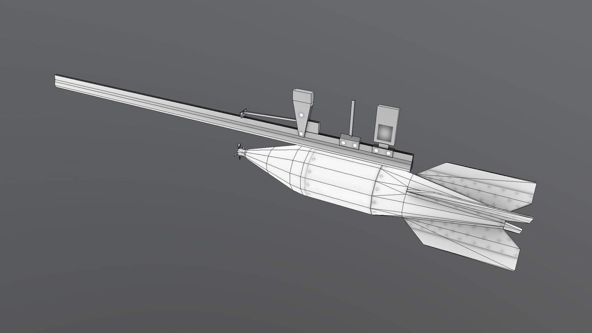 Jp Rocket Type3 Mk28 3D Model - TurboSquid 1523235