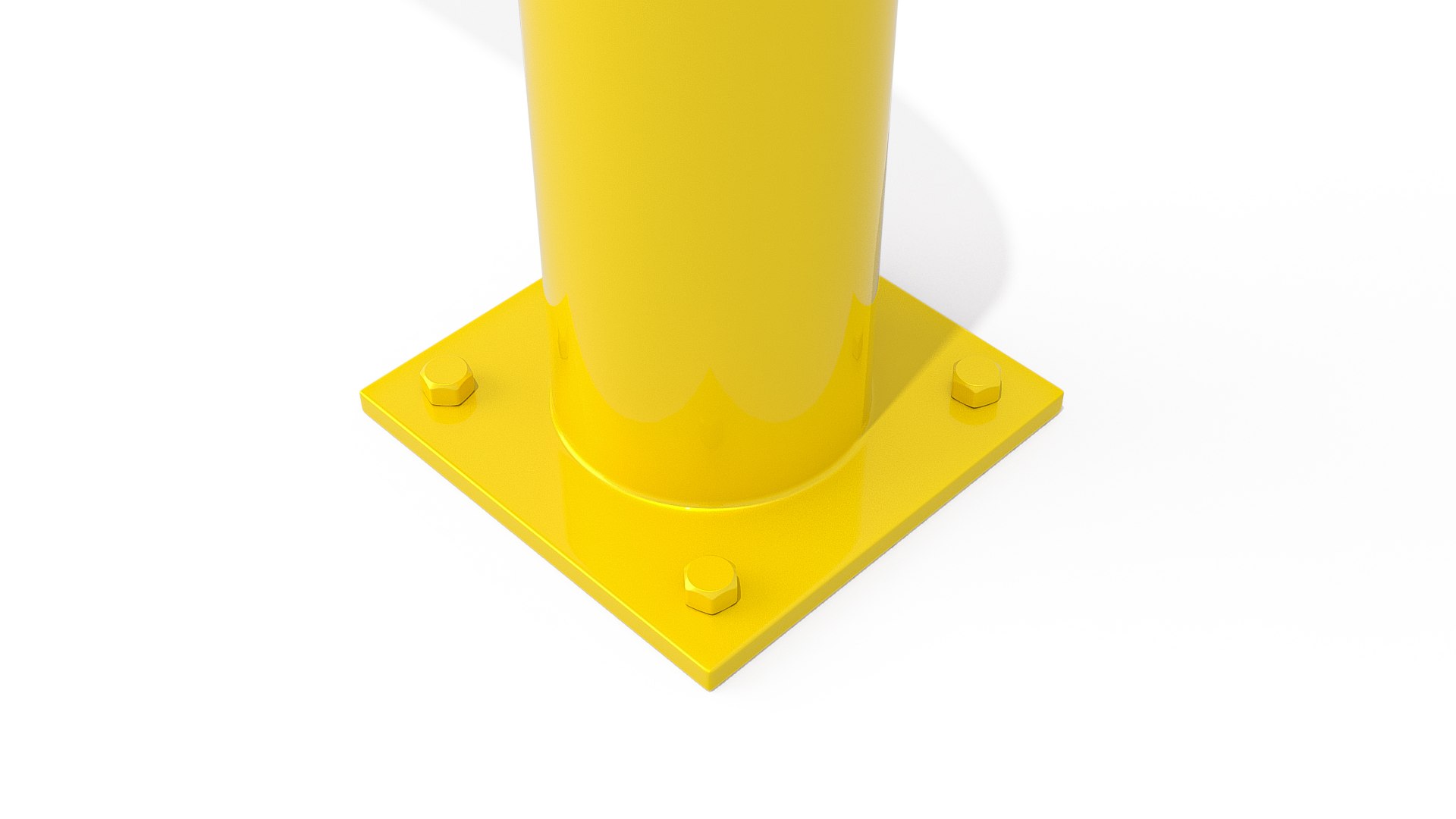 Protection bollard 04 3D - TurboSquid 2064252