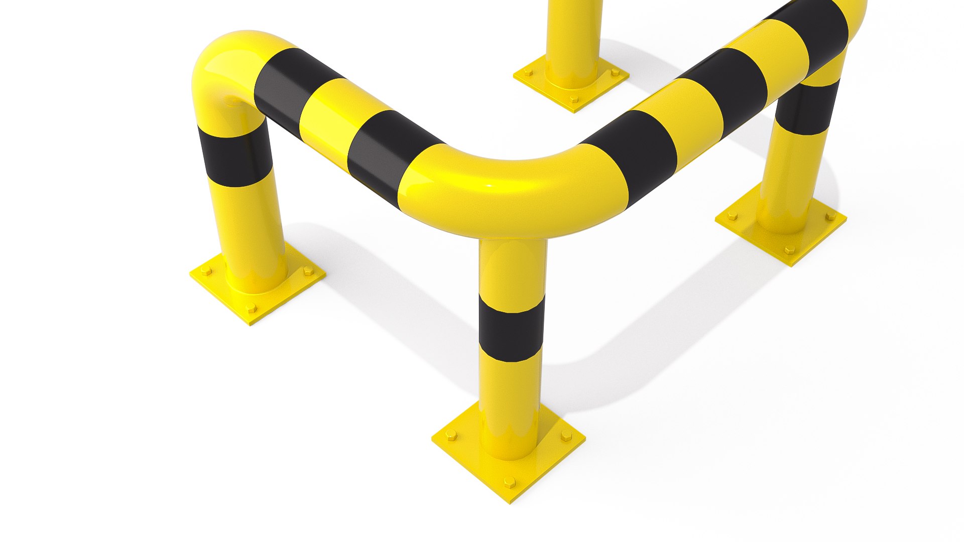 Protection Bollard 04 3D - TurboSquid 2064252