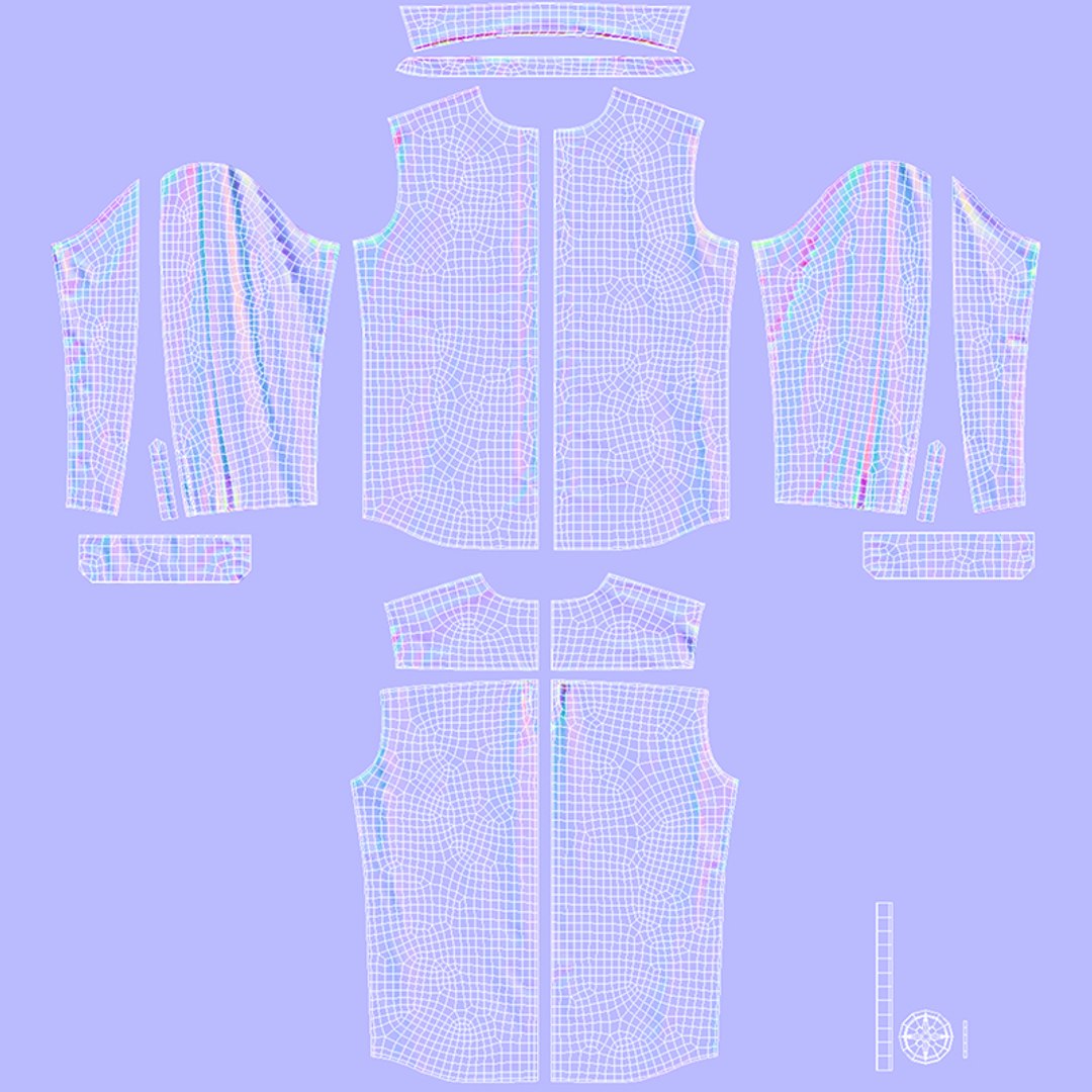 3D model realistic shirts patterned - TurboSquid 1228461