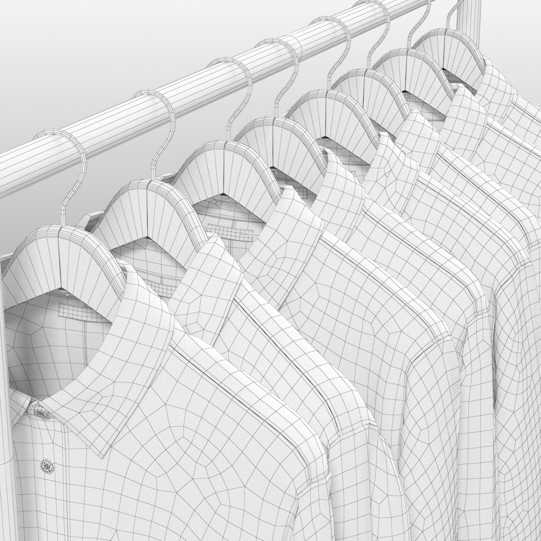 3D model realistic shirts patterned - TurboSquid 1228461
