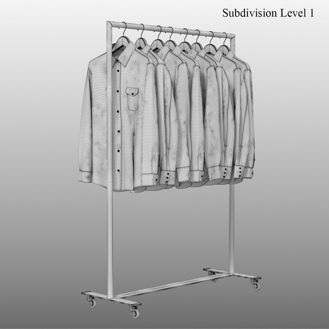 3D Model Realistic Shirts Patterned - TurboSquid 1228461