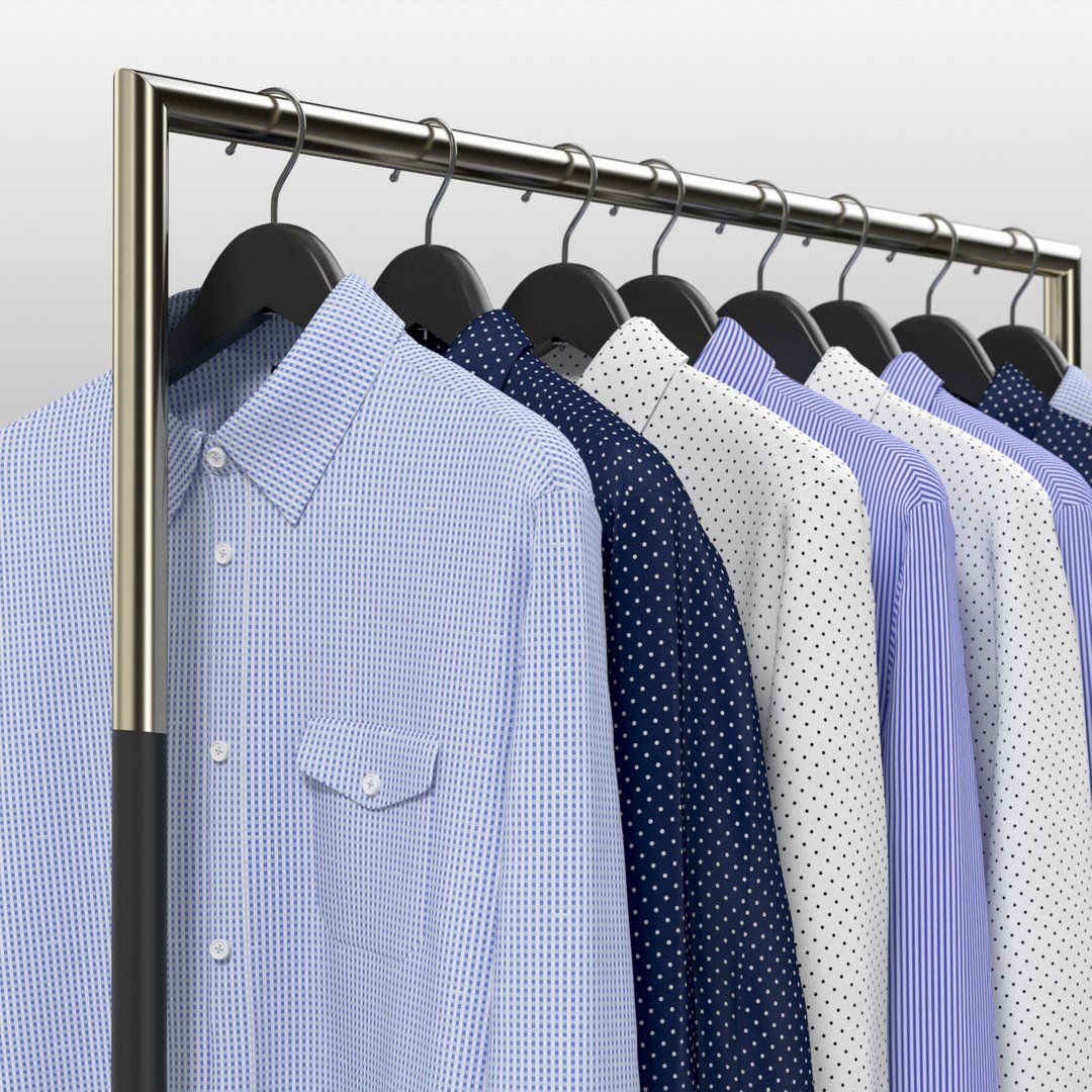 3D Model Realistic Shirts Patterned - TurboSquid 1228461