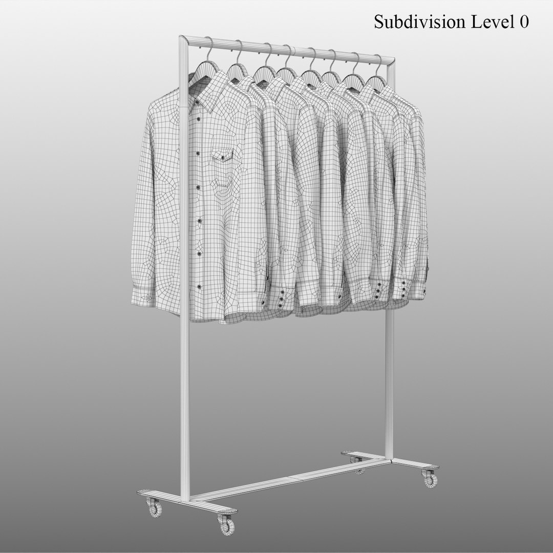 3D Model Realistic Shirts Patterned - TurboSquid 1228461