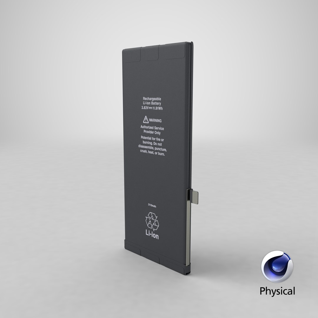 Lithium Ion Battery 3ah 3D Model - TurboSquid 1641972