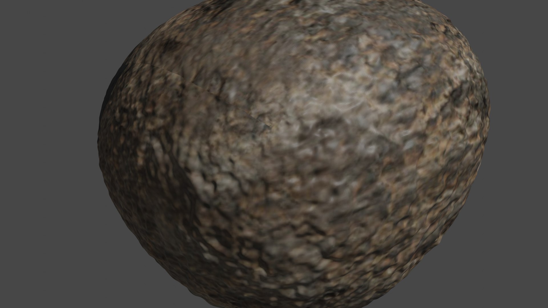 3D Low Poly Meteorite Model - TurboSquid 2094745