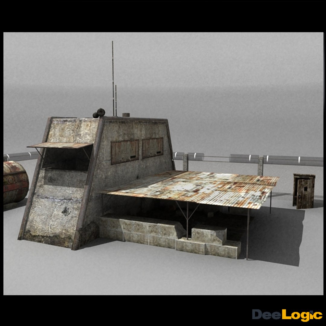 3dsmax Scene Post Outpost