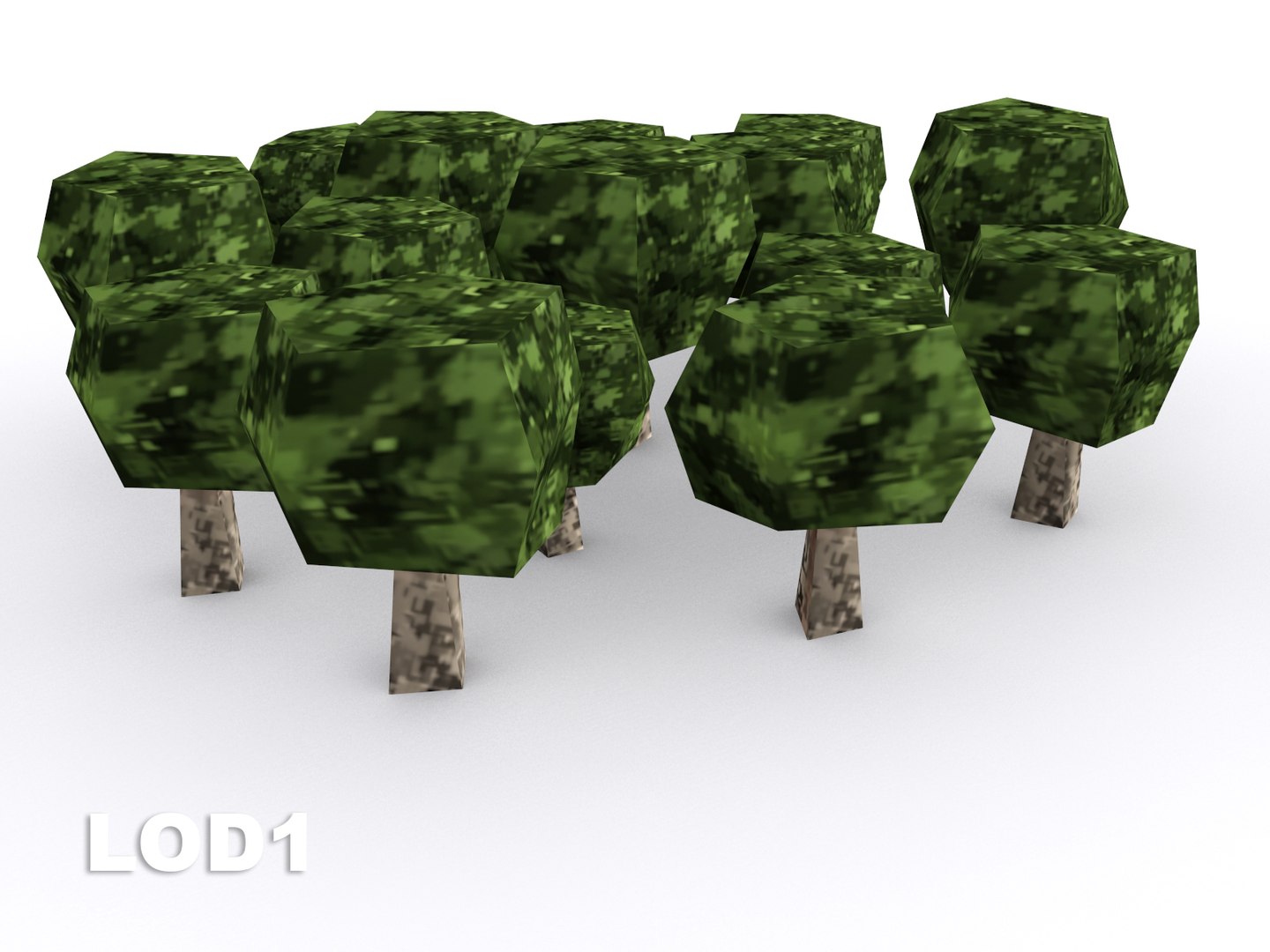 3ds forest lods