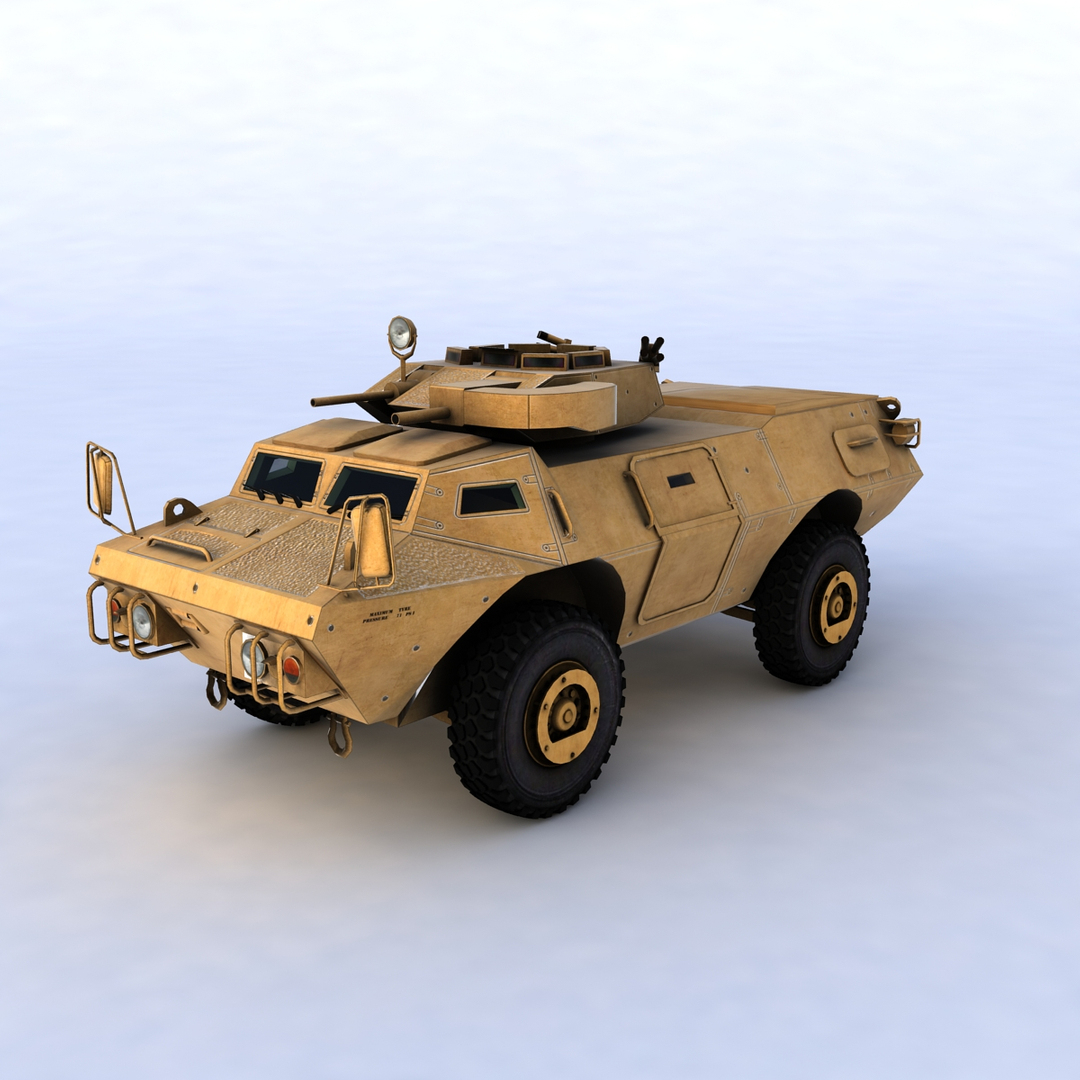 Vehicles Stryker Matv 3d Model