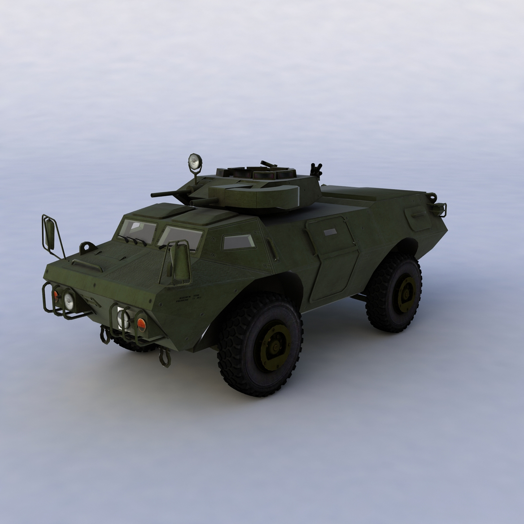 Vehicles Stryker Matv 3d Model