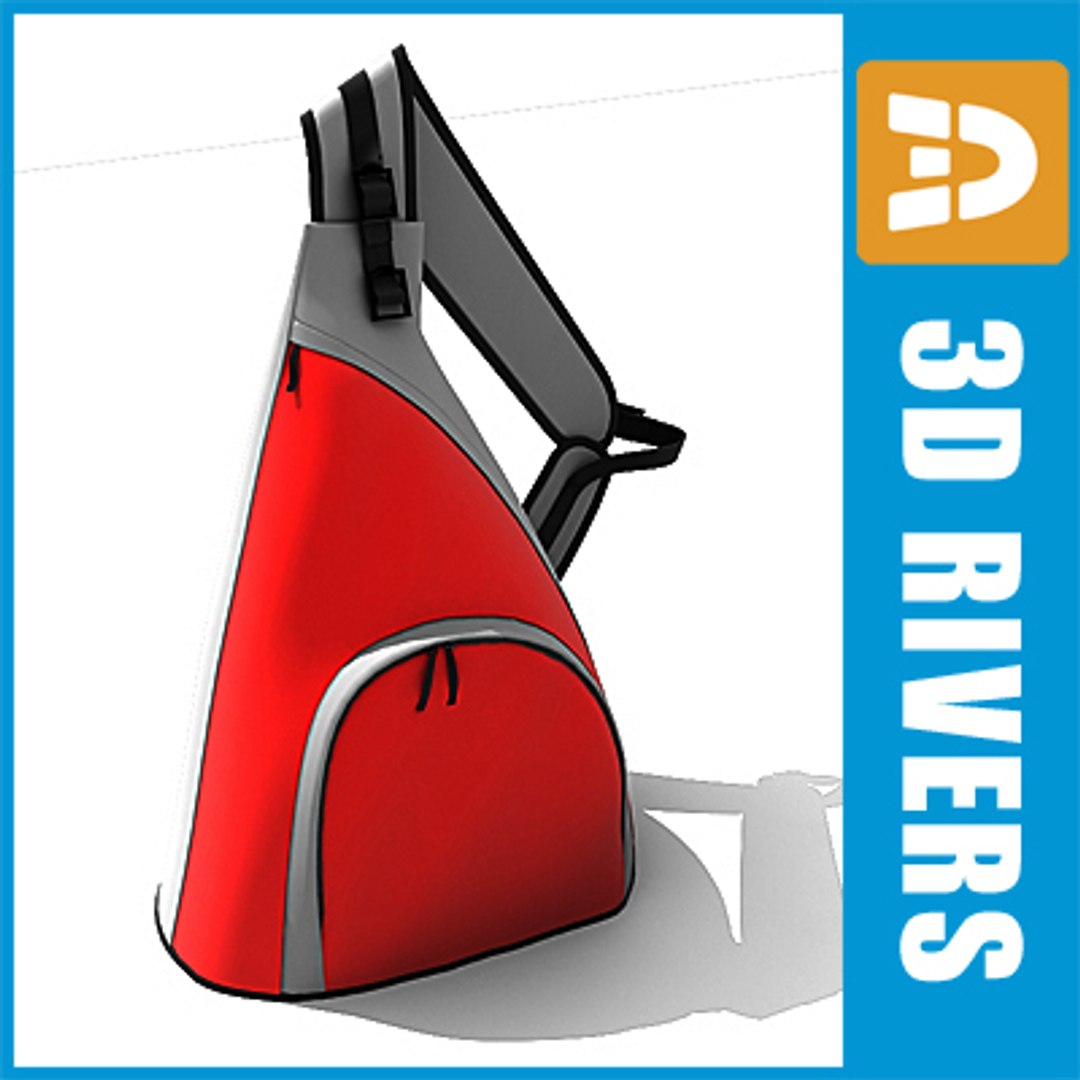 triangular bags 3d max