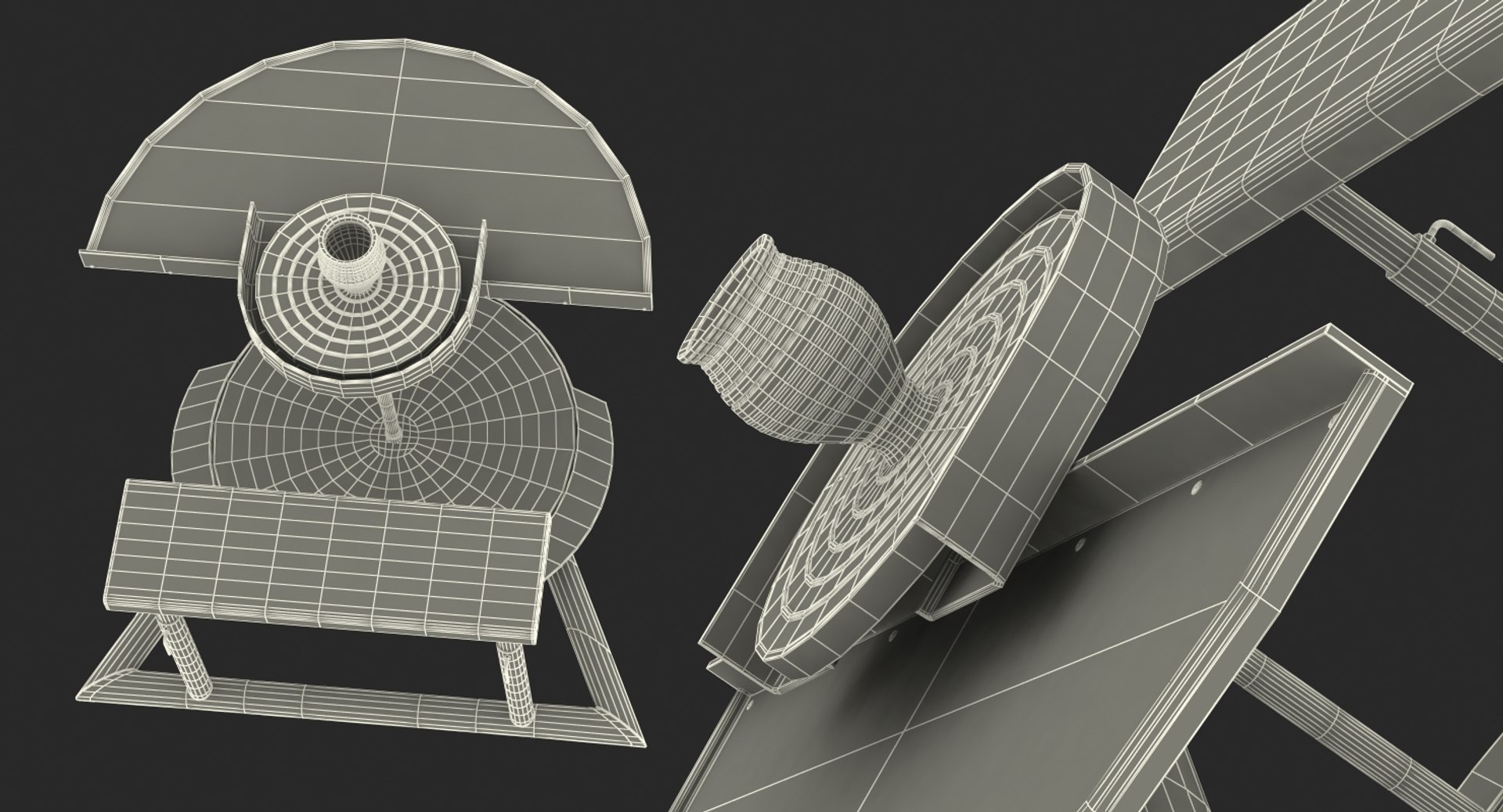 Clay Pot Pottery Wheel Model - TurboSquid 1286780