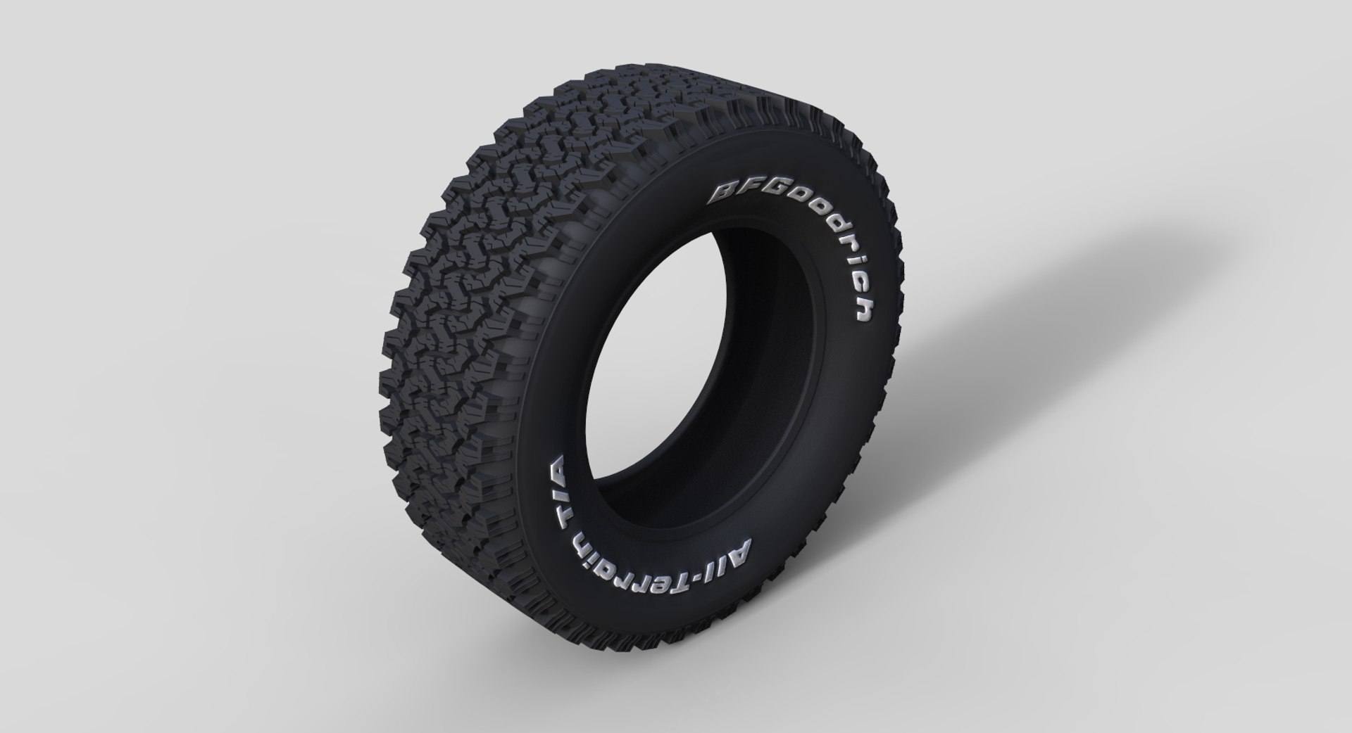 3d Model Tire Terrain Ta