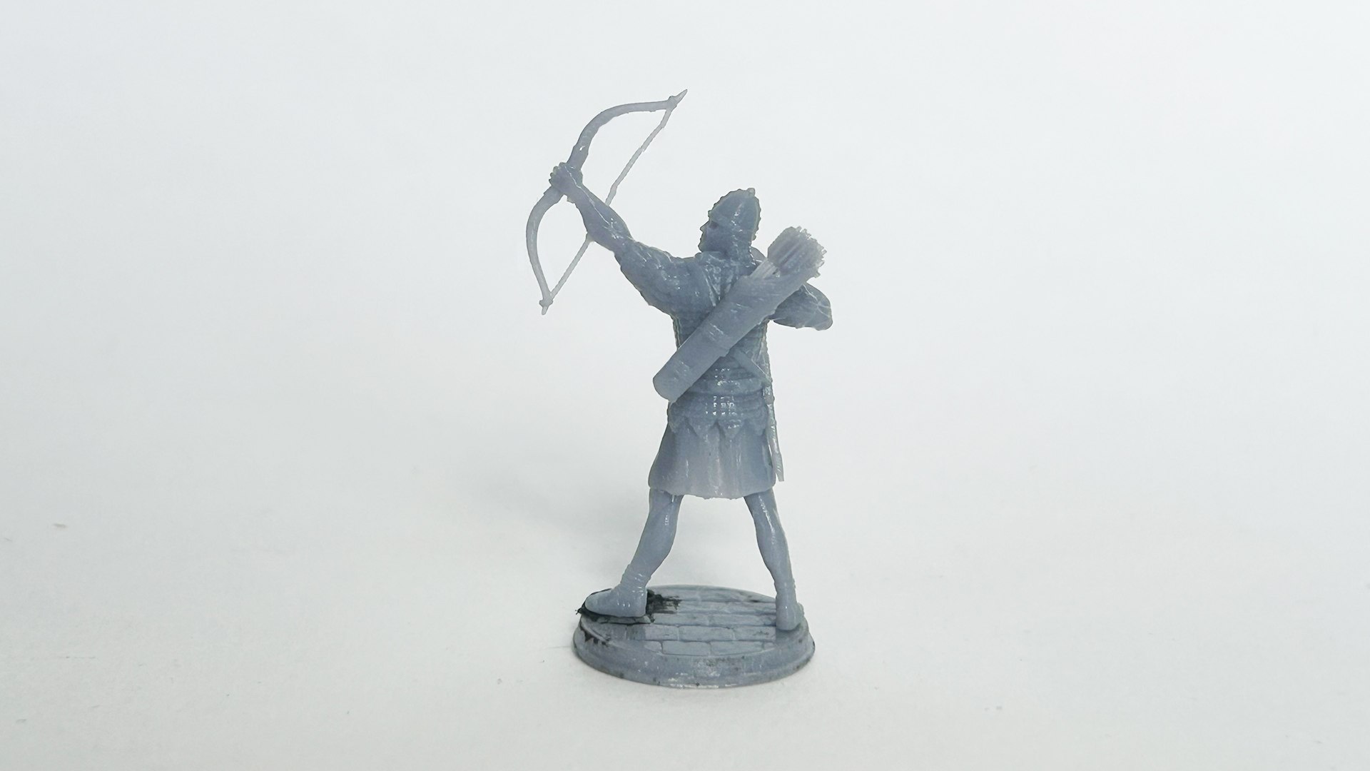 Roman Archer 2 Bow Up The Arrow Is Shot 3D Print Model 3D Model ...