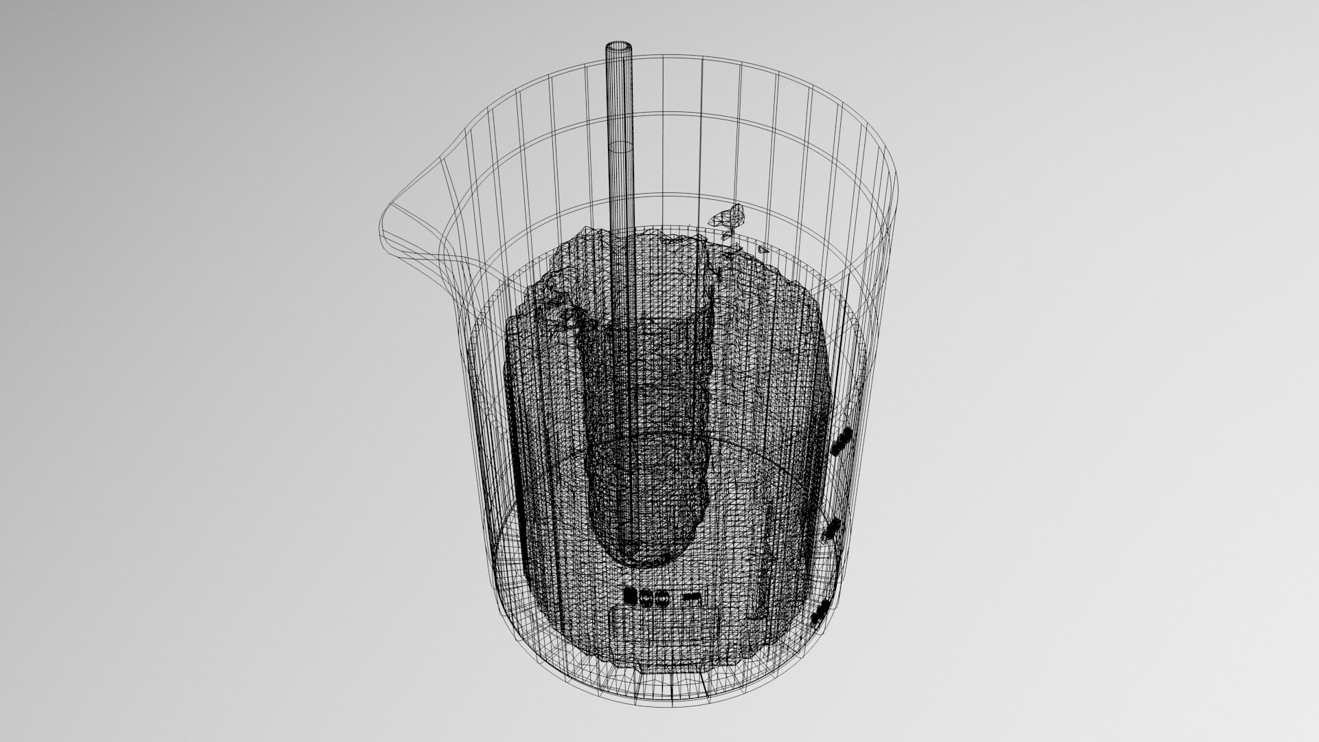 3D Model 800 Ml Glass Beaker - TurboSquid 1552261