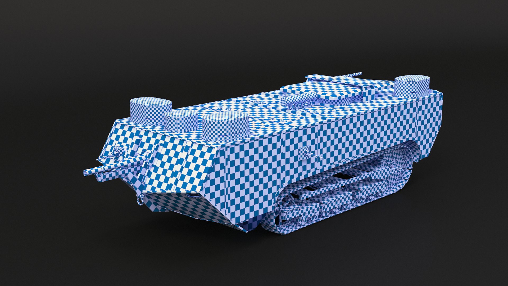 3D Saint-Chamond Fantomas Tank model - TurboSquid 1990607