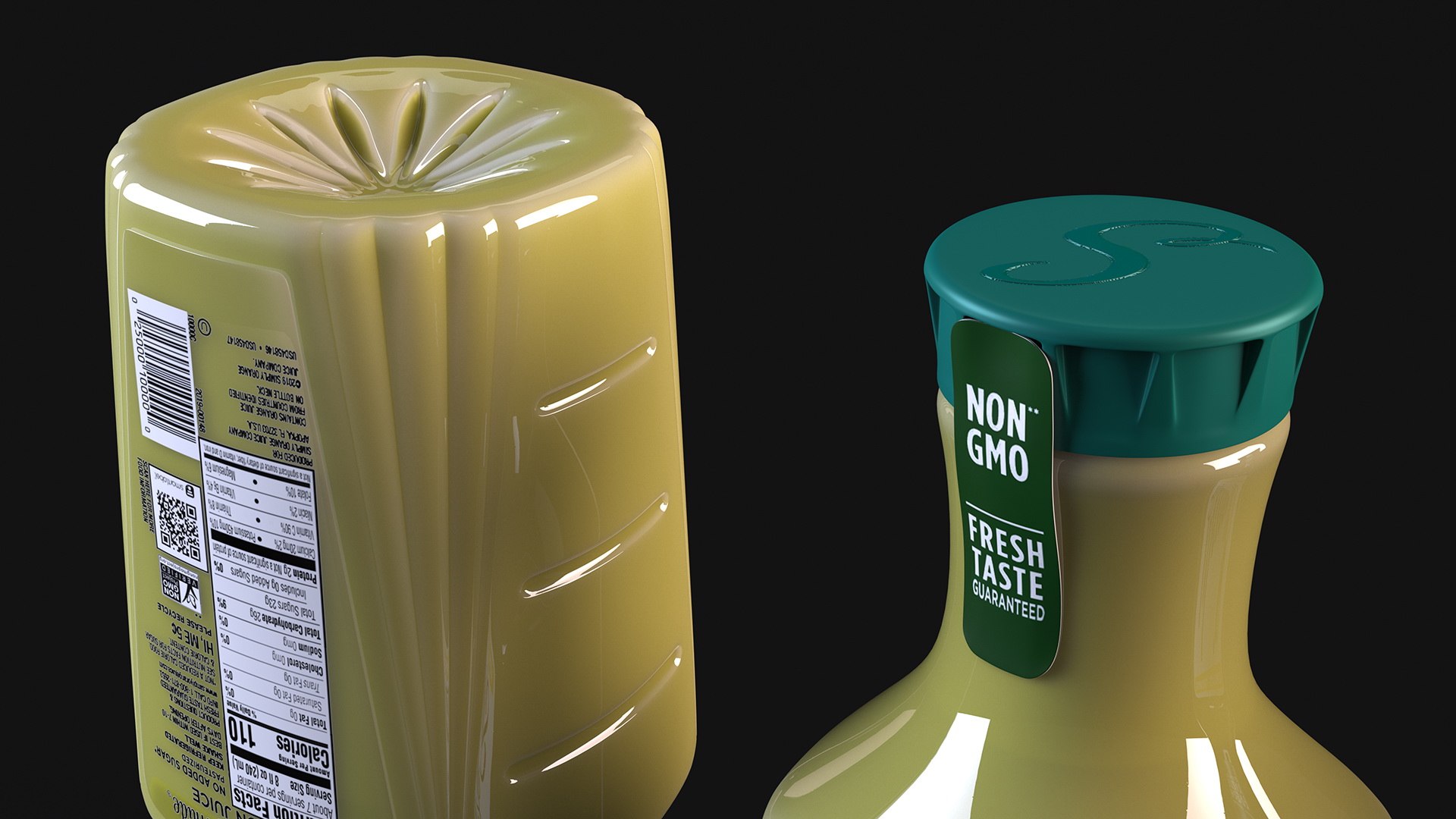 3D Lemon Drink Simply Lemonade - TurboSquid 2041577