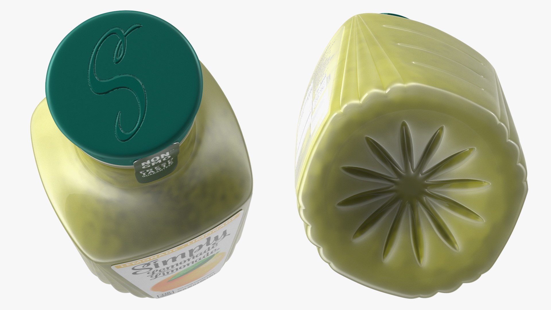 3D Lemon Drink Simply Lemonade - TurboSquid 2041577