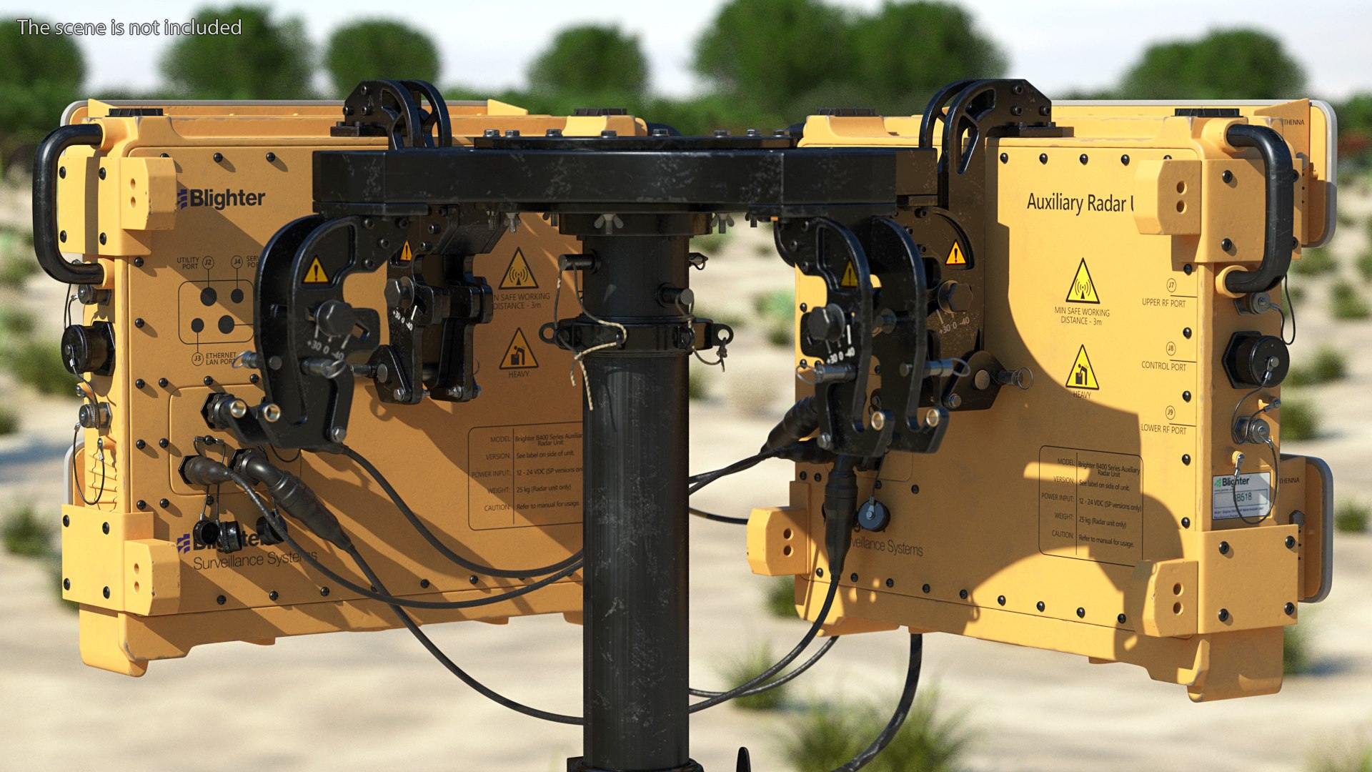 3D Blighter AUDS Anti UAV Defence System with Radar Set - TurboSquid ...