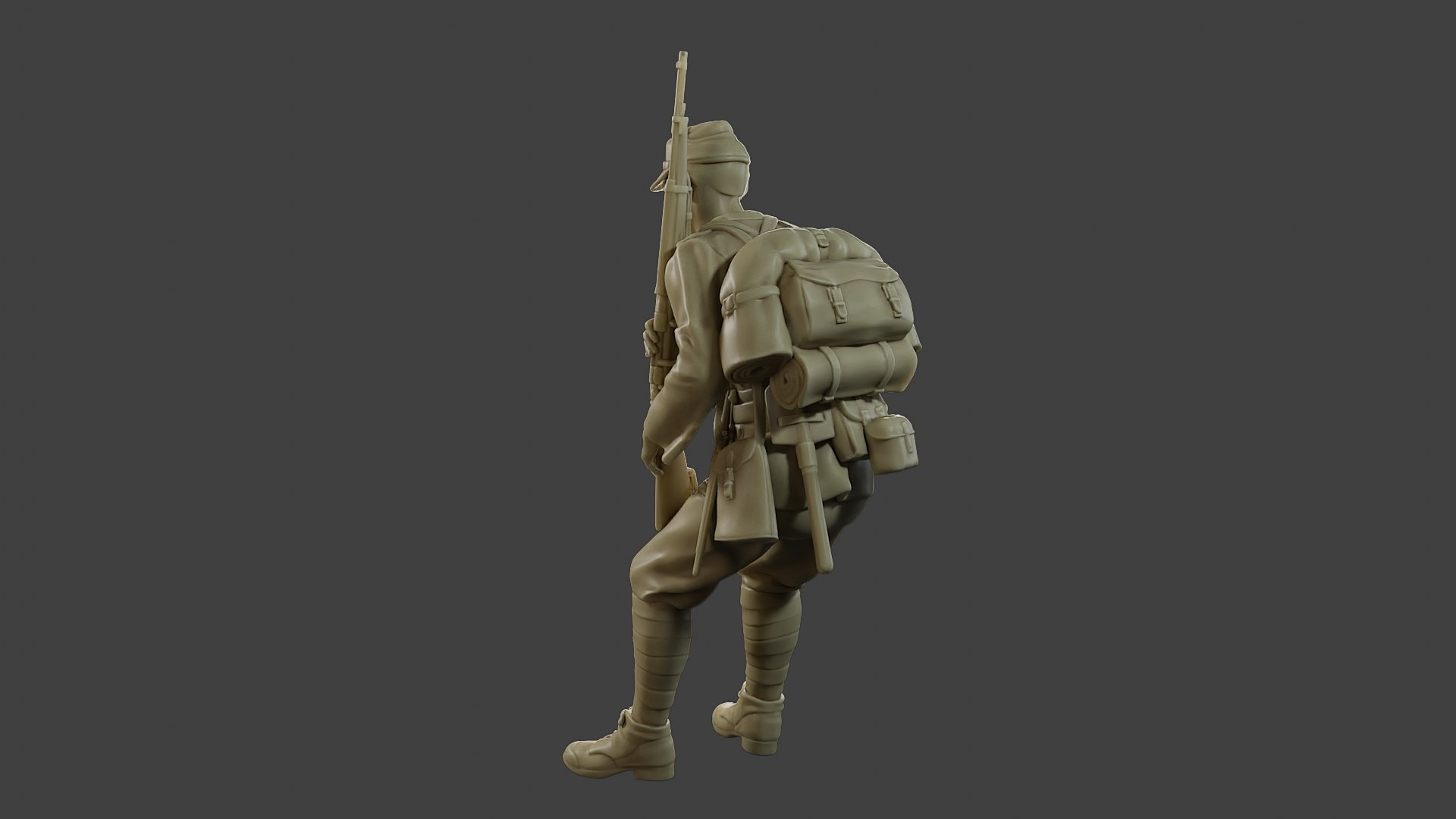 Italian Soldier Sit2 Ww2 IT10 3D Model - TurboSquid 2198987