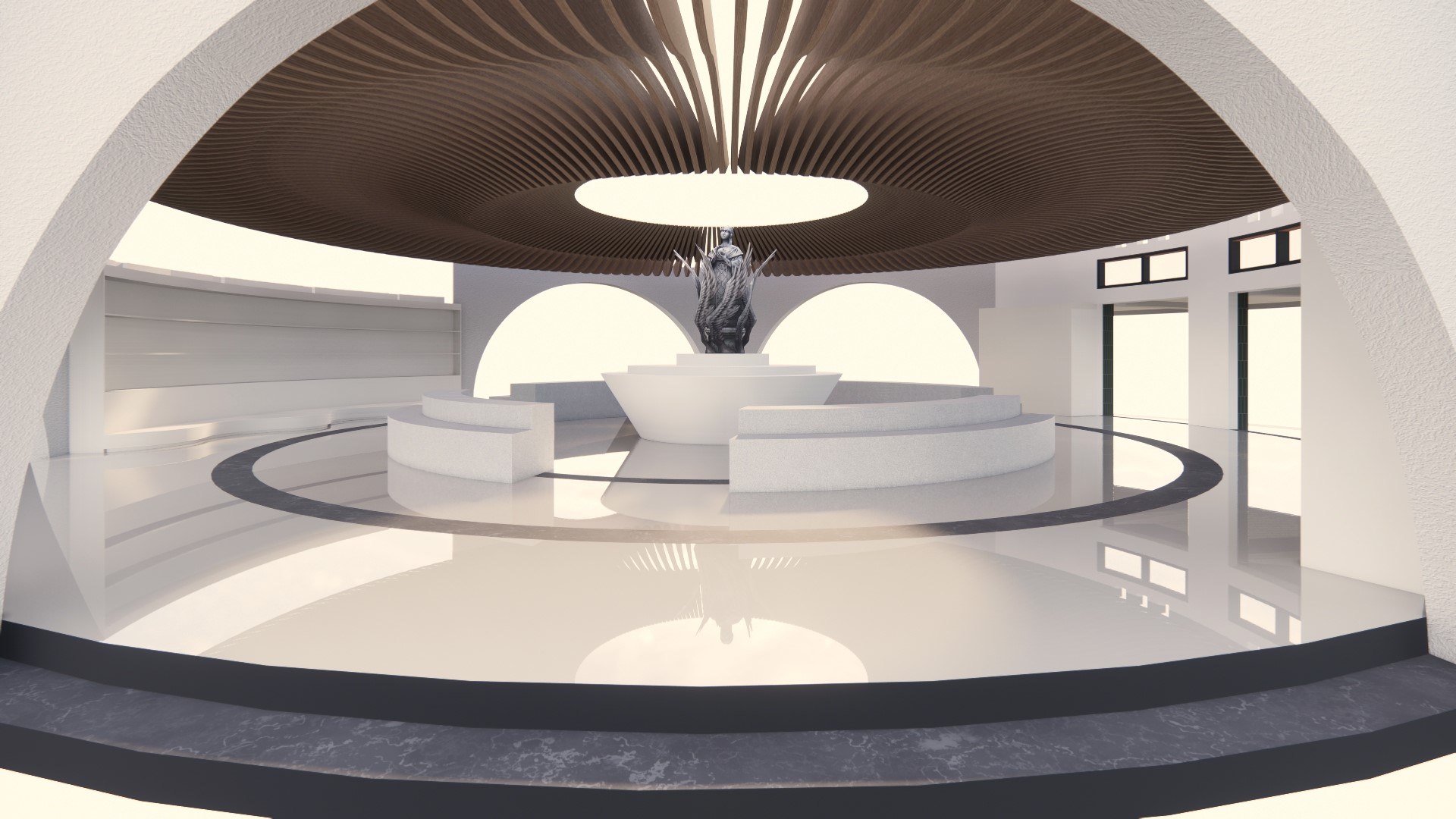 Foyer 3D Model - TurboSquid 2289347